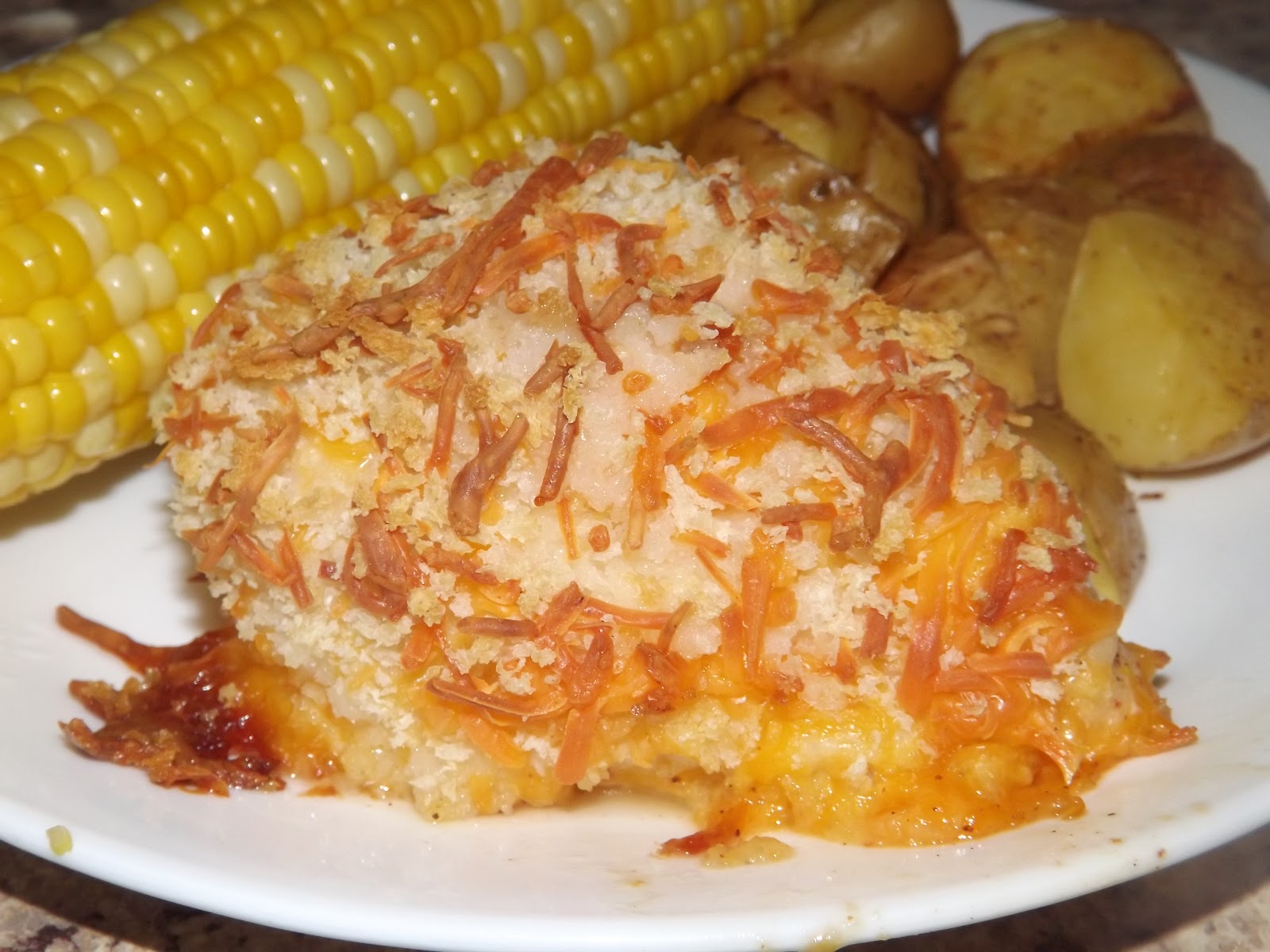 At Home Bistro: Crunchy Cheesy Chicken